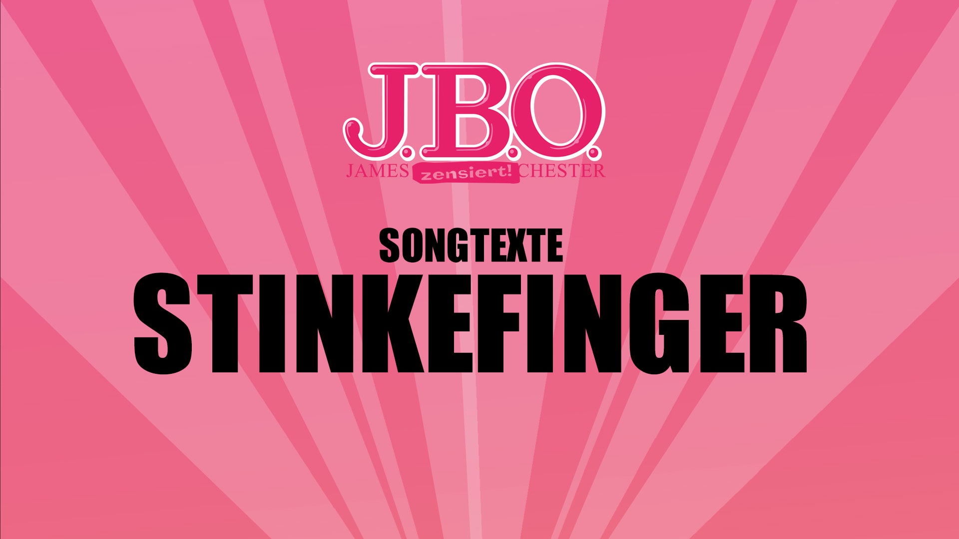 Stinkefinger - J.B.O.